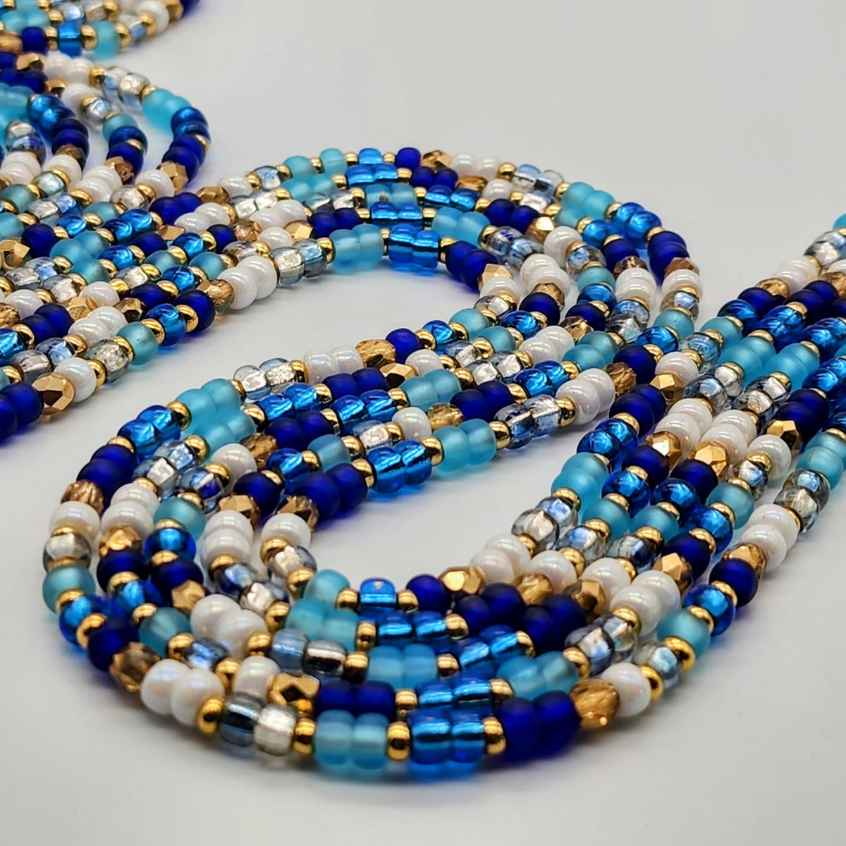 Blue Collection – “Deep Serenity” – Loyal Siren Body Beads