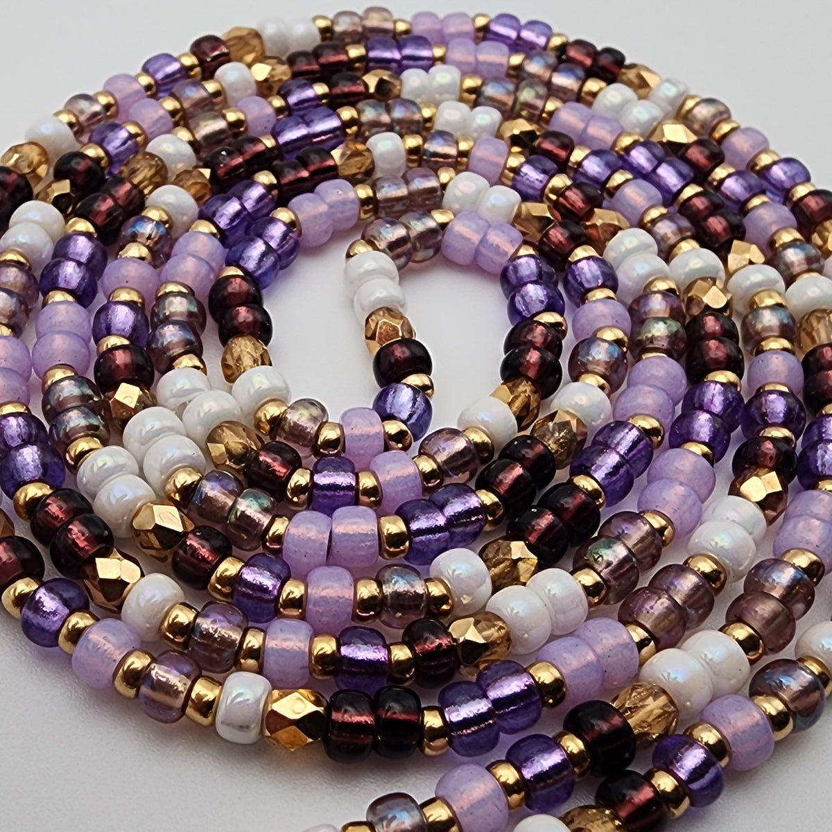 Purple Collection – “Royal Frequency” – Loyal Siren Body Beads