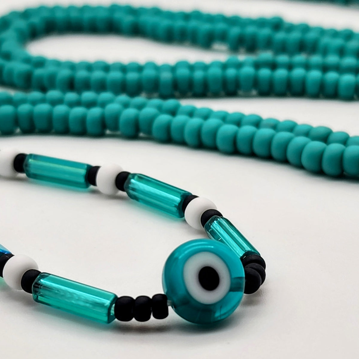 Handcrafted Waist Beads - Eye of Hope | Loyal Siren Body Beads – Loyal ...