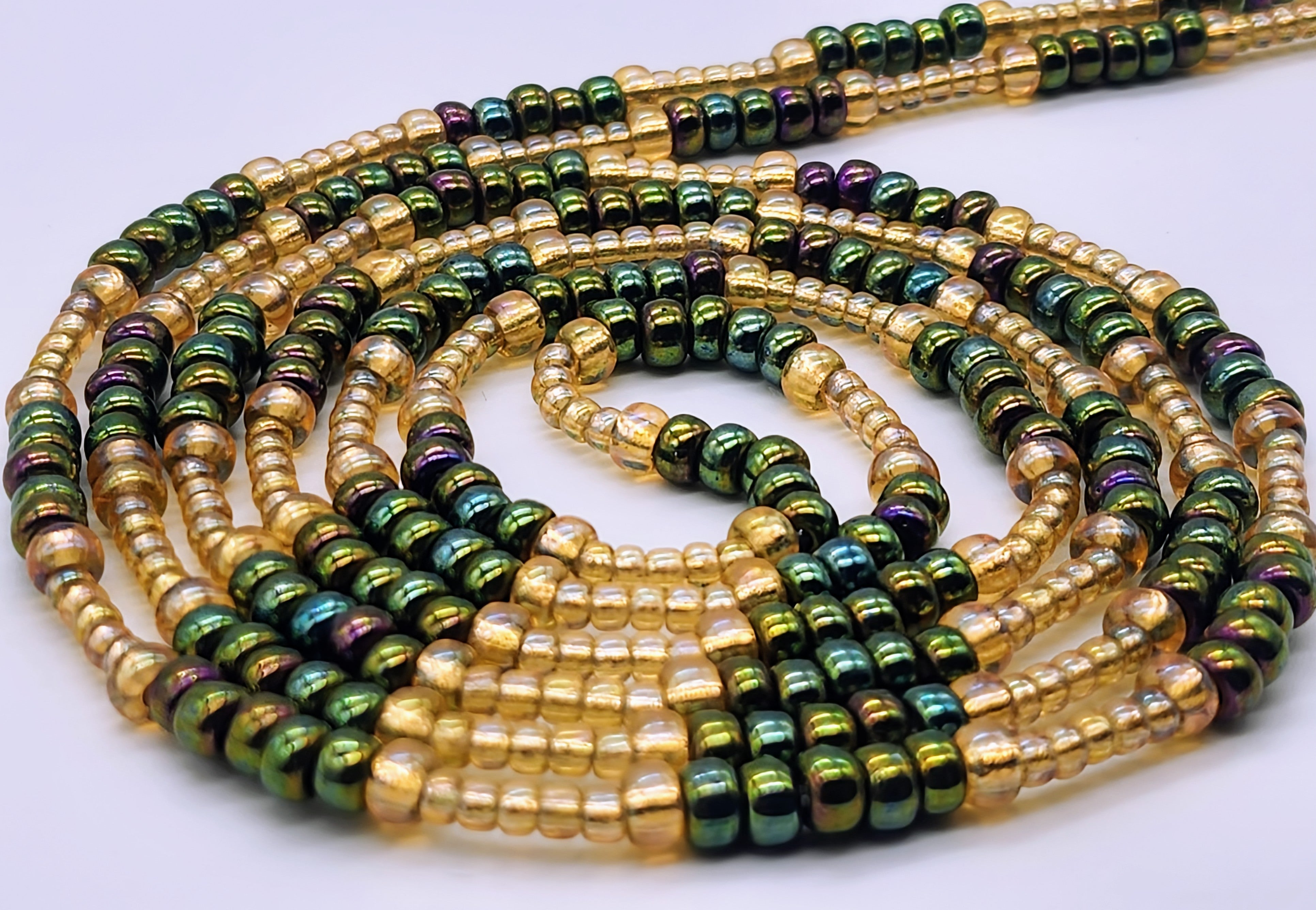 Handcrafted Waist Beads - Fly Dragon | Loyal Siren Body Beads – Loyal ...