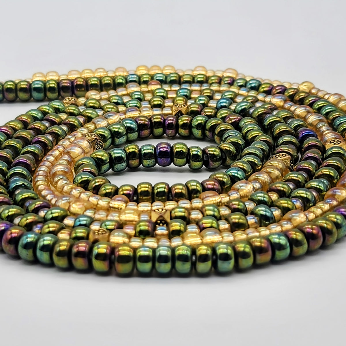 Handcrafted Waist Beads - Embraced by a Dragon | Loyal Siren Body Beads ...