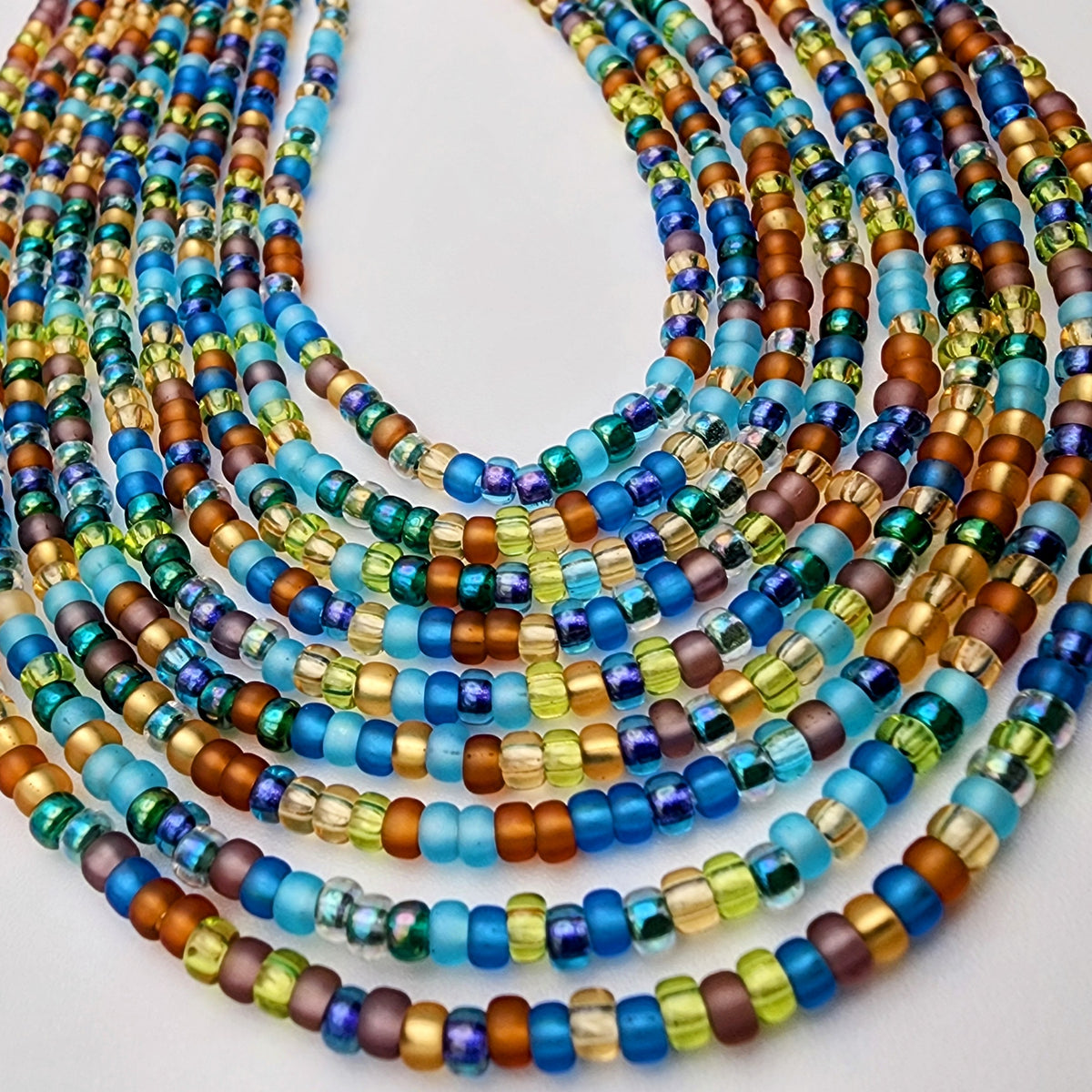 Handcrafted Waist Beads - Fields of Joy | Loyal Siren Body Beads ...