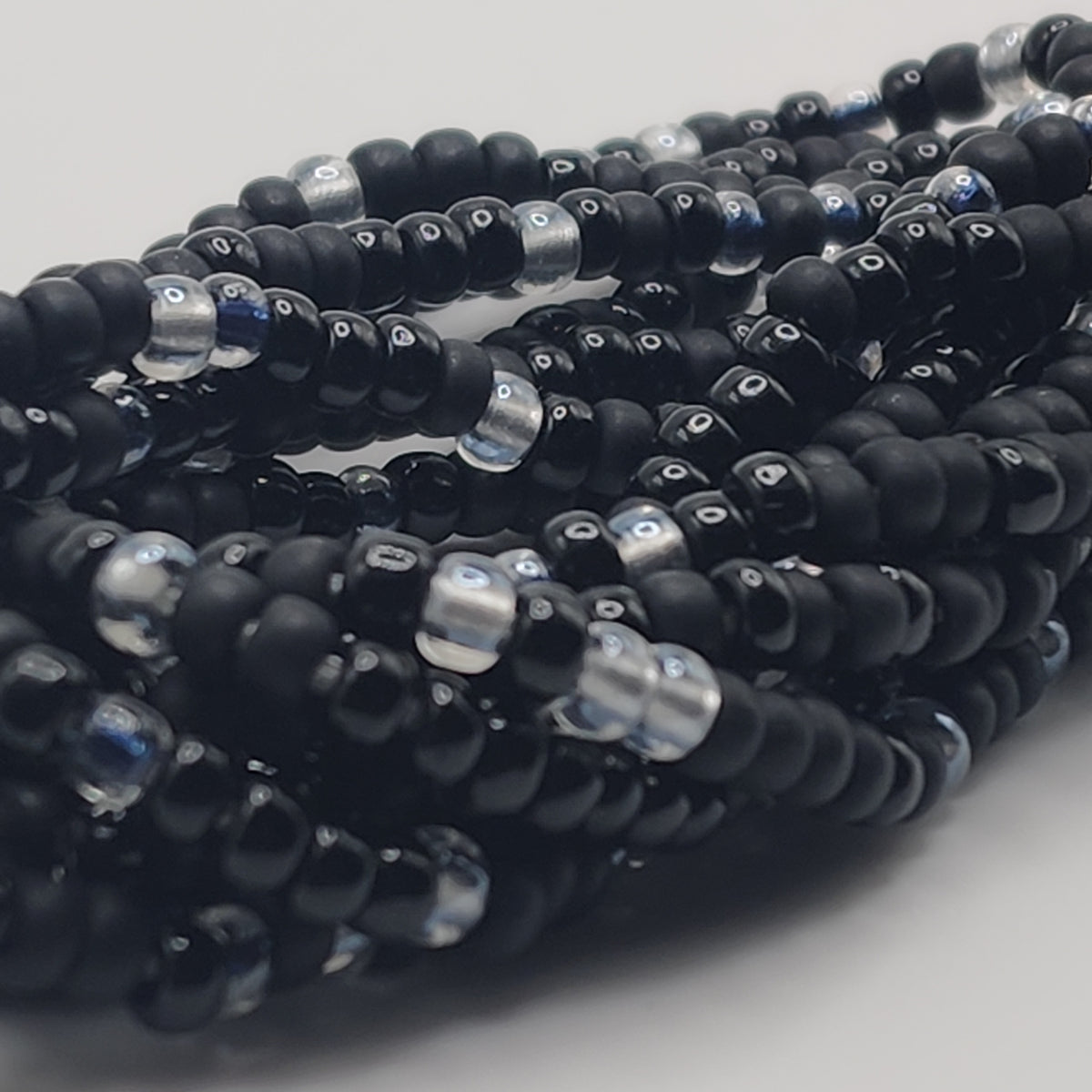 Handcrafted Waist Beads - Onyx | Loyal Siren Body Beads – Loyal Siren ...