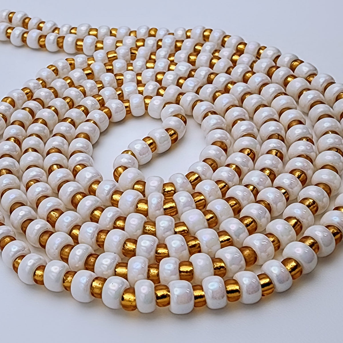 Handcrafted Waist Beads - Angel | Loyal Siren Body Beads – Loyal Siren ...